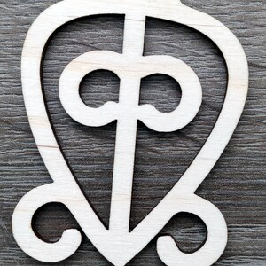 10 Wooden Adinkra Blank Shapes for Jewelry Diy Earrings Making Laser ...