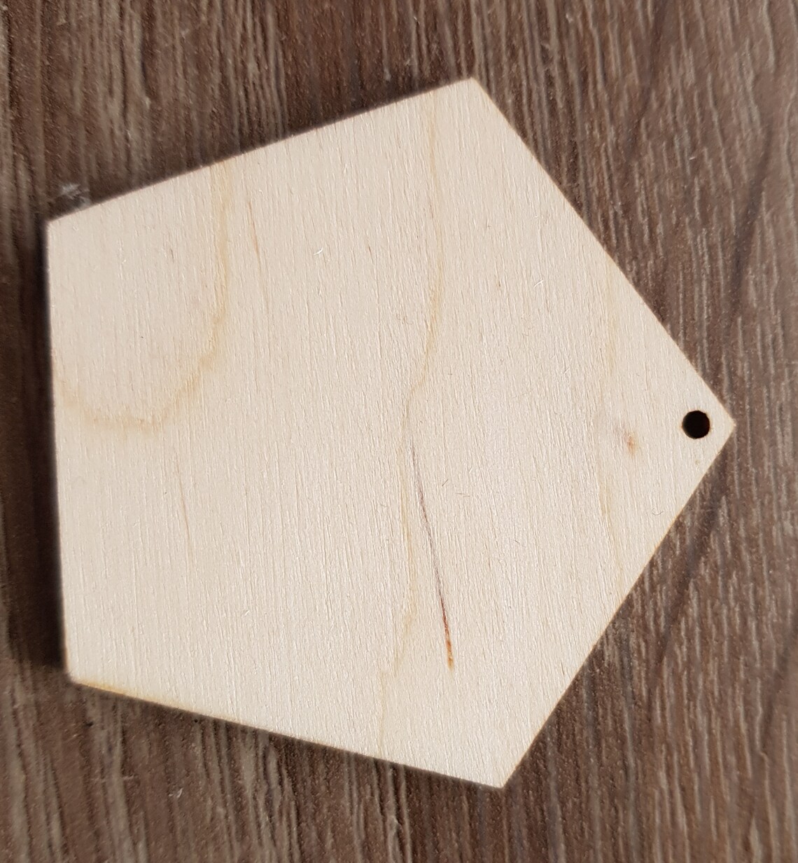 10 X Plain Birch Wooden Shapes for Jewelry Earrings Making Diamond ...