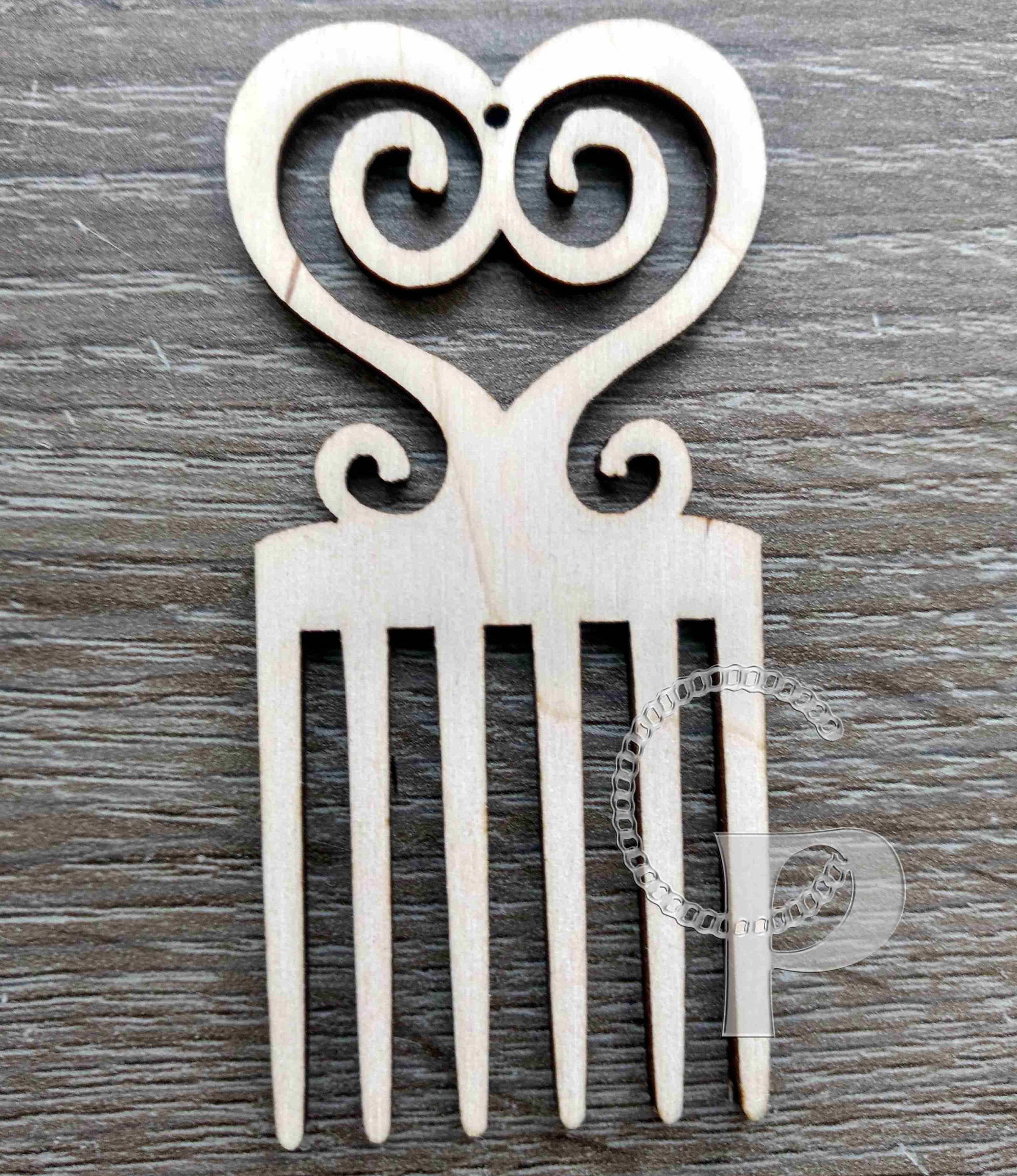 10 Plain Wooden Afro Pick Natural Hair Adinkra Pick Jewelry - Etsy UK