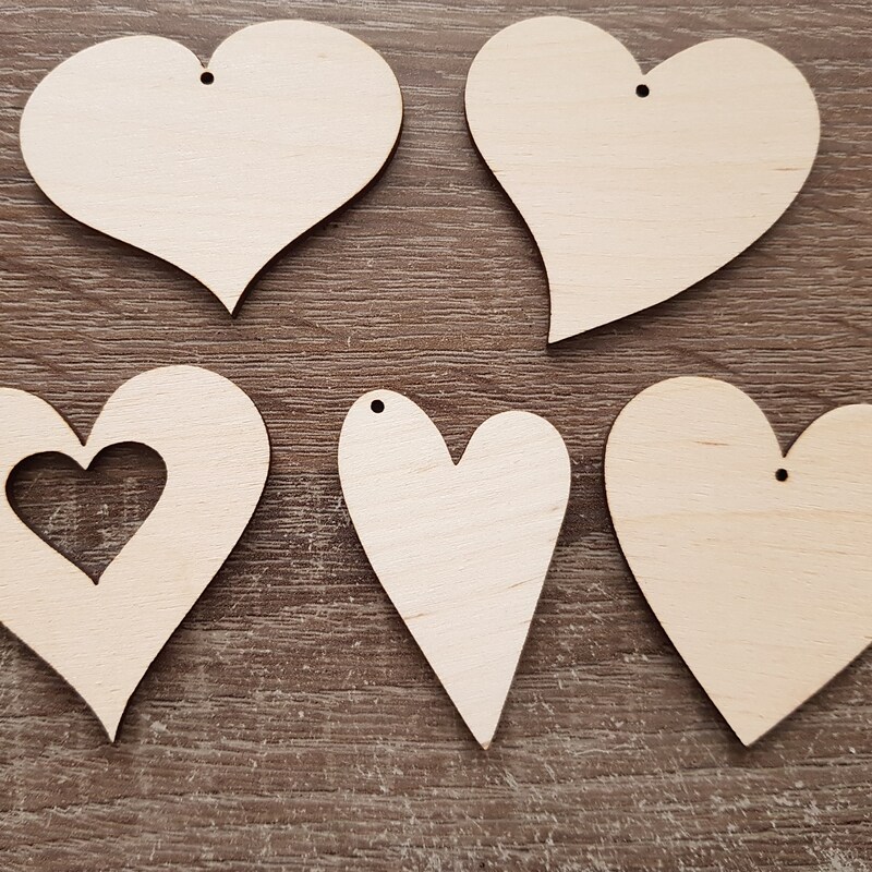 Wood Heart - Etsy