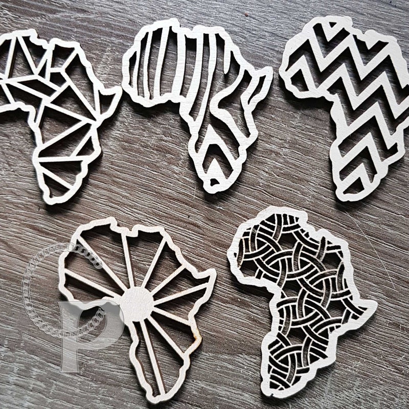 Shape of Africa - Etsy