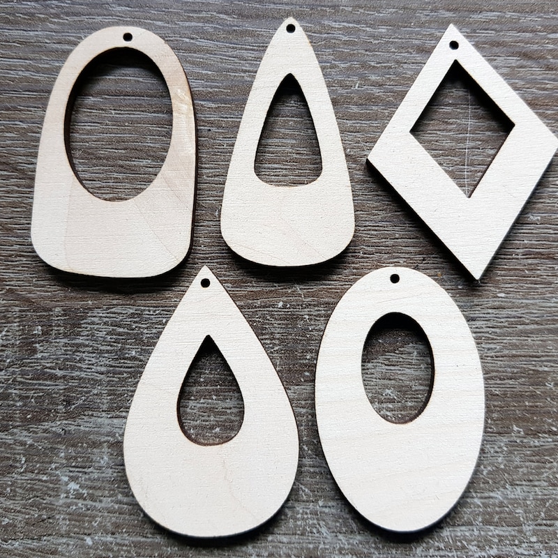 Wooden Shapes - Etsy
