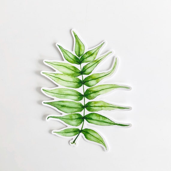 Blatt 1: Esche Die Cut Vinyl Sticker Blatt Sticker - Etsy.de