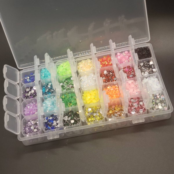 Rhinestone Jewelry Box - Etsy