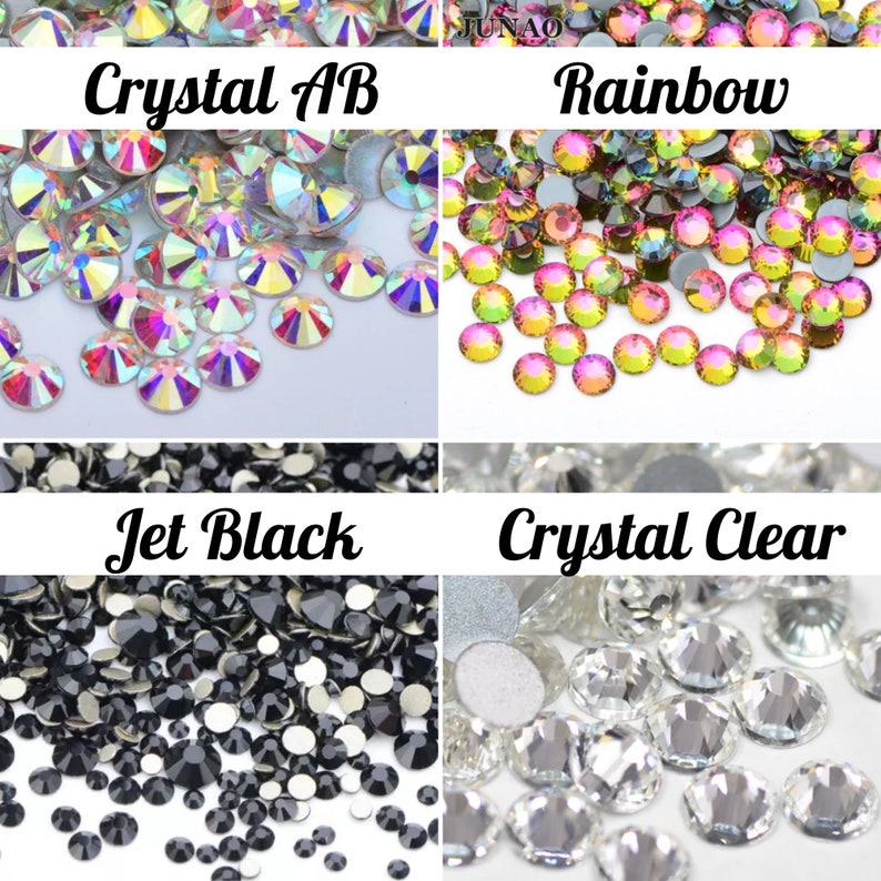 Multiple Size Diamond Premium Glass Rhinestone Kit High - Etsy
