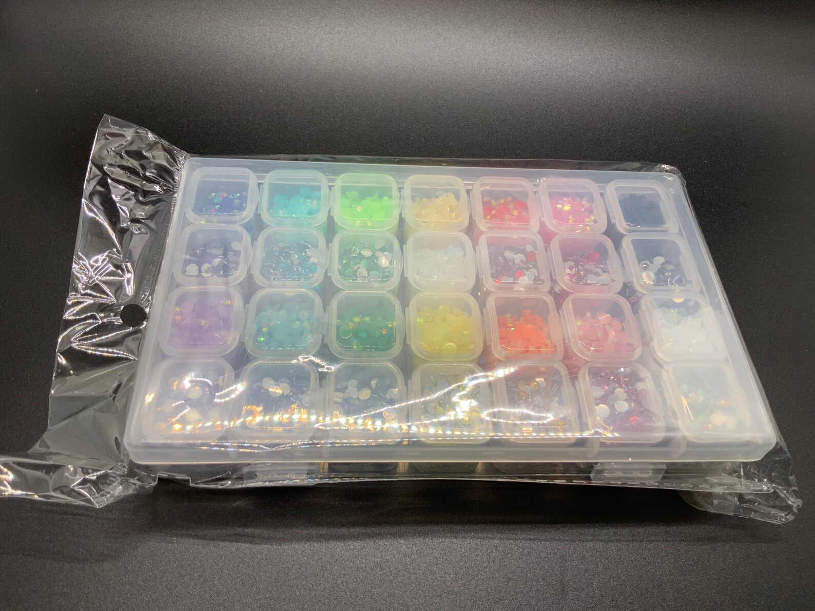 2mm Bling Box Sample Resin Rhinestone Curious Kit Filler / - Etsy