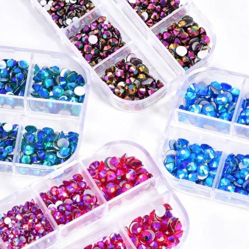 Multiple Size Diamond Premium Glass Rhinestone Kit High - Etsy