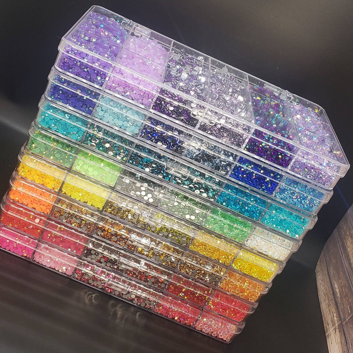 Bling Lover's Kits Monochromatic Rhinestone Kits 3mm - Etsy