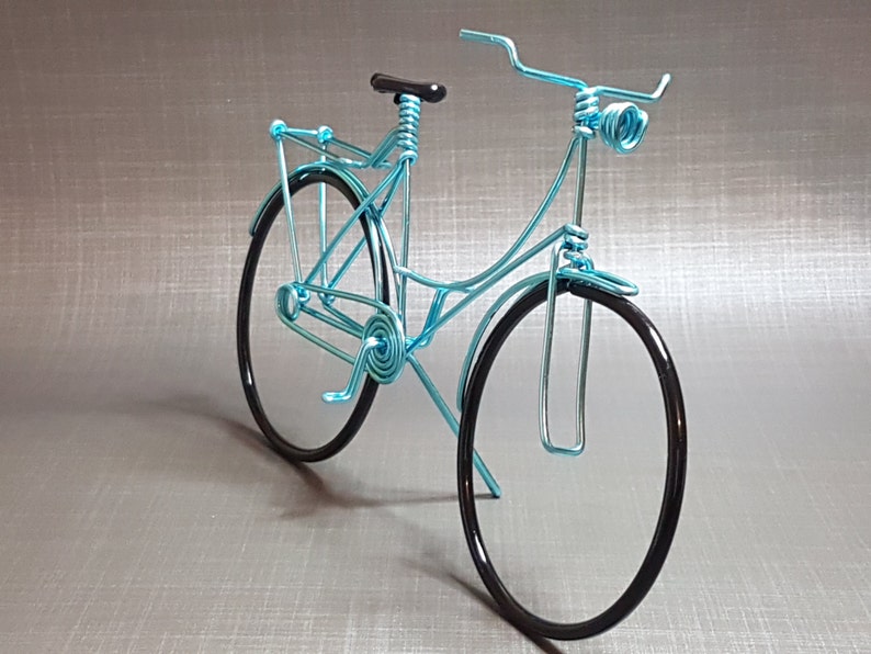 Vélo Hollandais Miniature / Dutch bike in aluminium wire | Etsy