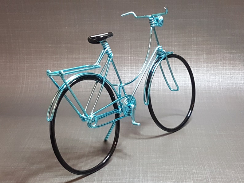 Vélo Hollandais Miniature / Dutch bike in aluminium wire | Etsy