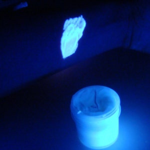 Invisible UV Reactive Body Face Paint WHITE Choose Size - Etsy