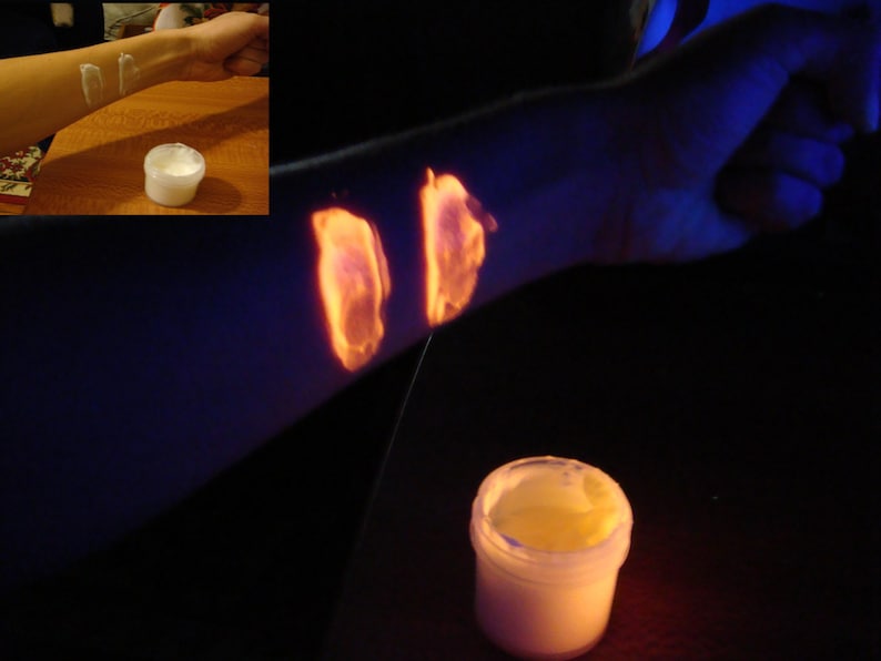 5 X 0.25 Oz Invisible UV Body Face Paint 5 Color Set (orange, Yellow ...