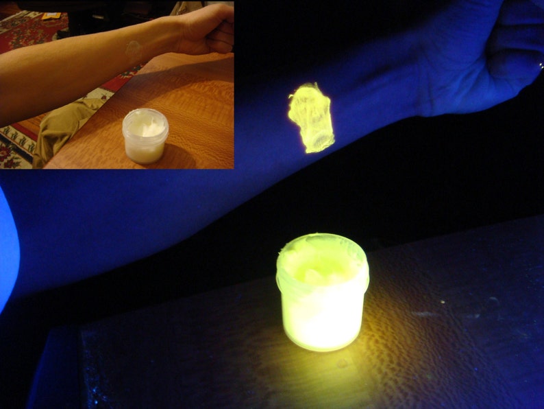 5 X 0.25 Oz Invisible UV Body Face Paint 5 Color Set (orange, Yellow ...