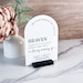 In Loving Memory Arch Wedding Family Memorial Sign, Wedding Table Top ...