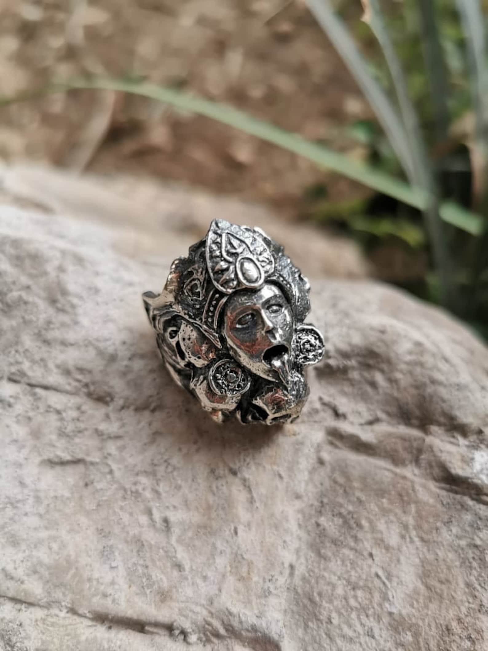 Kali GOD Ring Silver .925 Any Size - Etsy