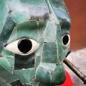 Replica of King Pakal Mask in Real Size. - Etsy