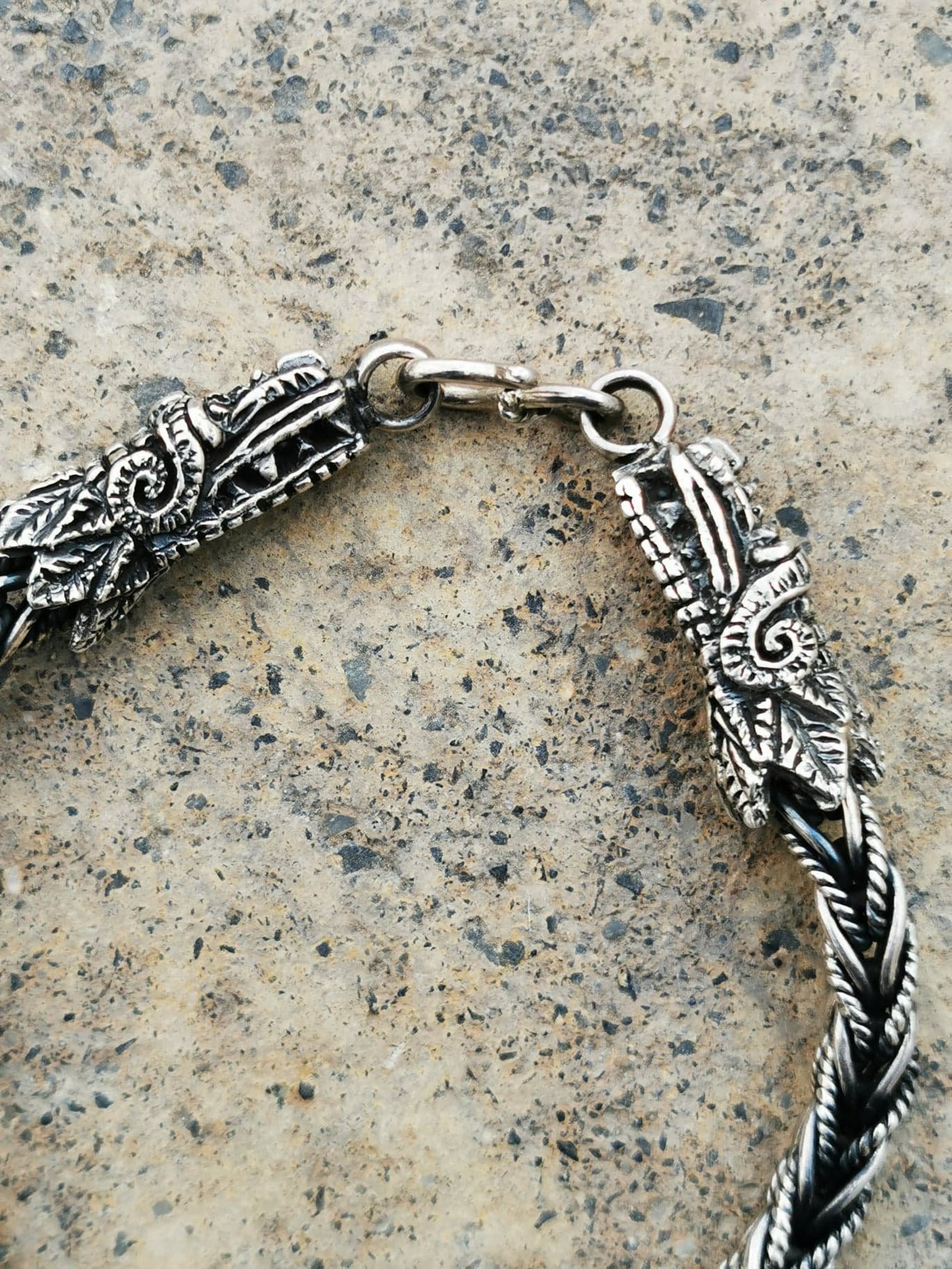 Quetzalcoatl Bracelet in Silver .925 - Etsy