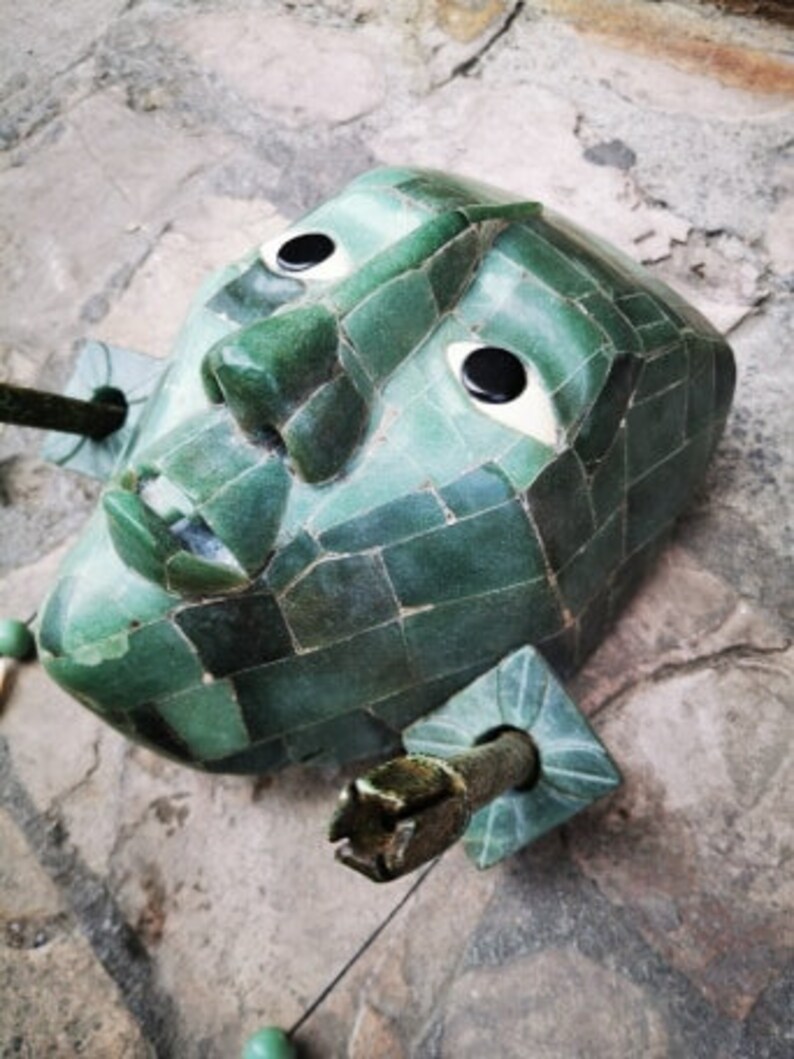 Replica of King Pakal Mask in Real Size. - Etsy