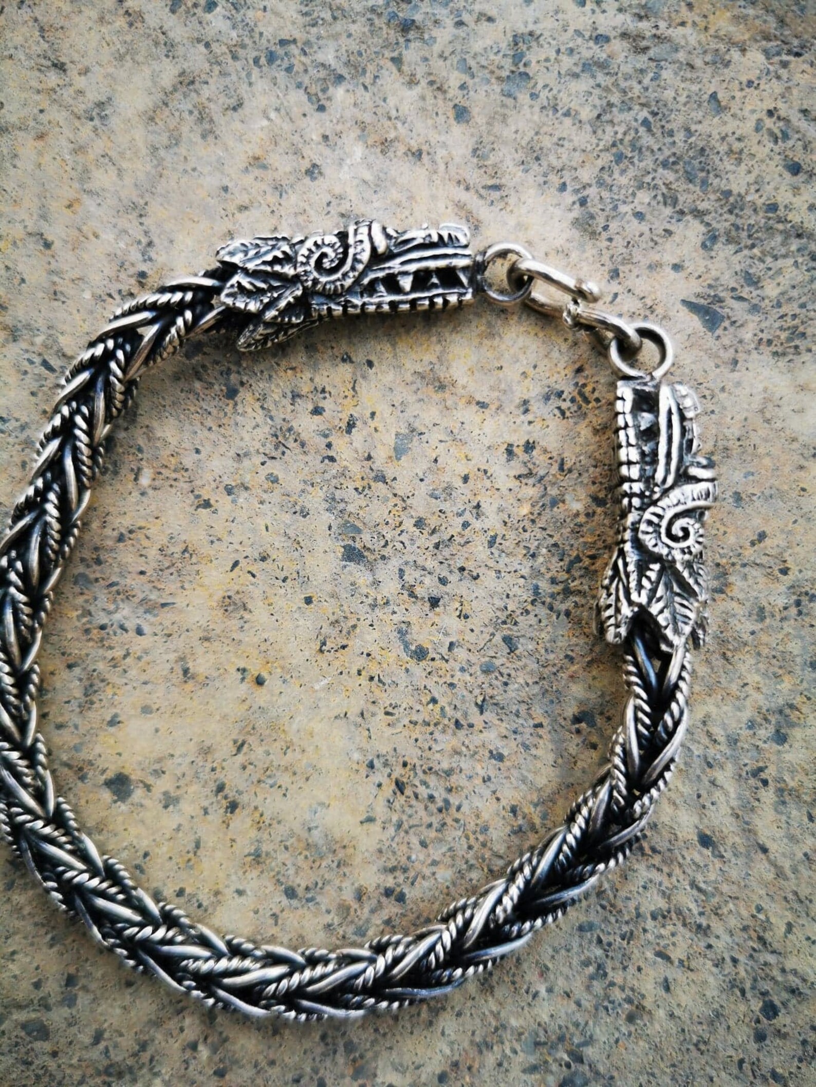 Quetzalcoatl Bracelet in Silver .925 - Etsy