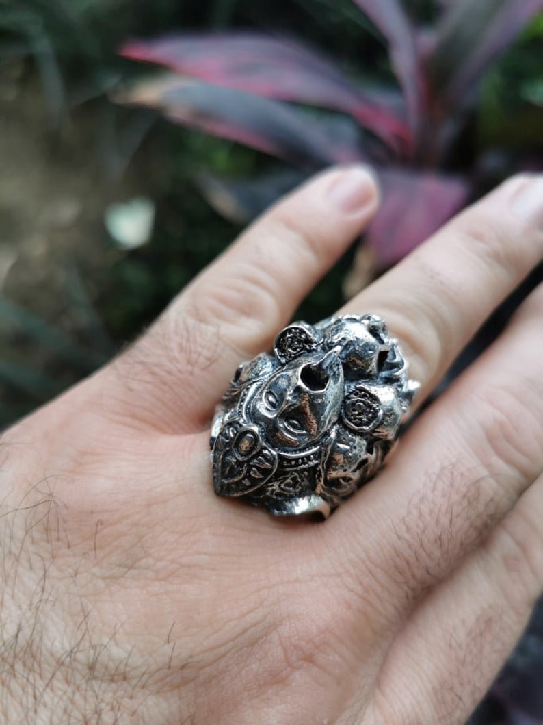 Kali GOD Ring Silver .925 Any Size - Etsy