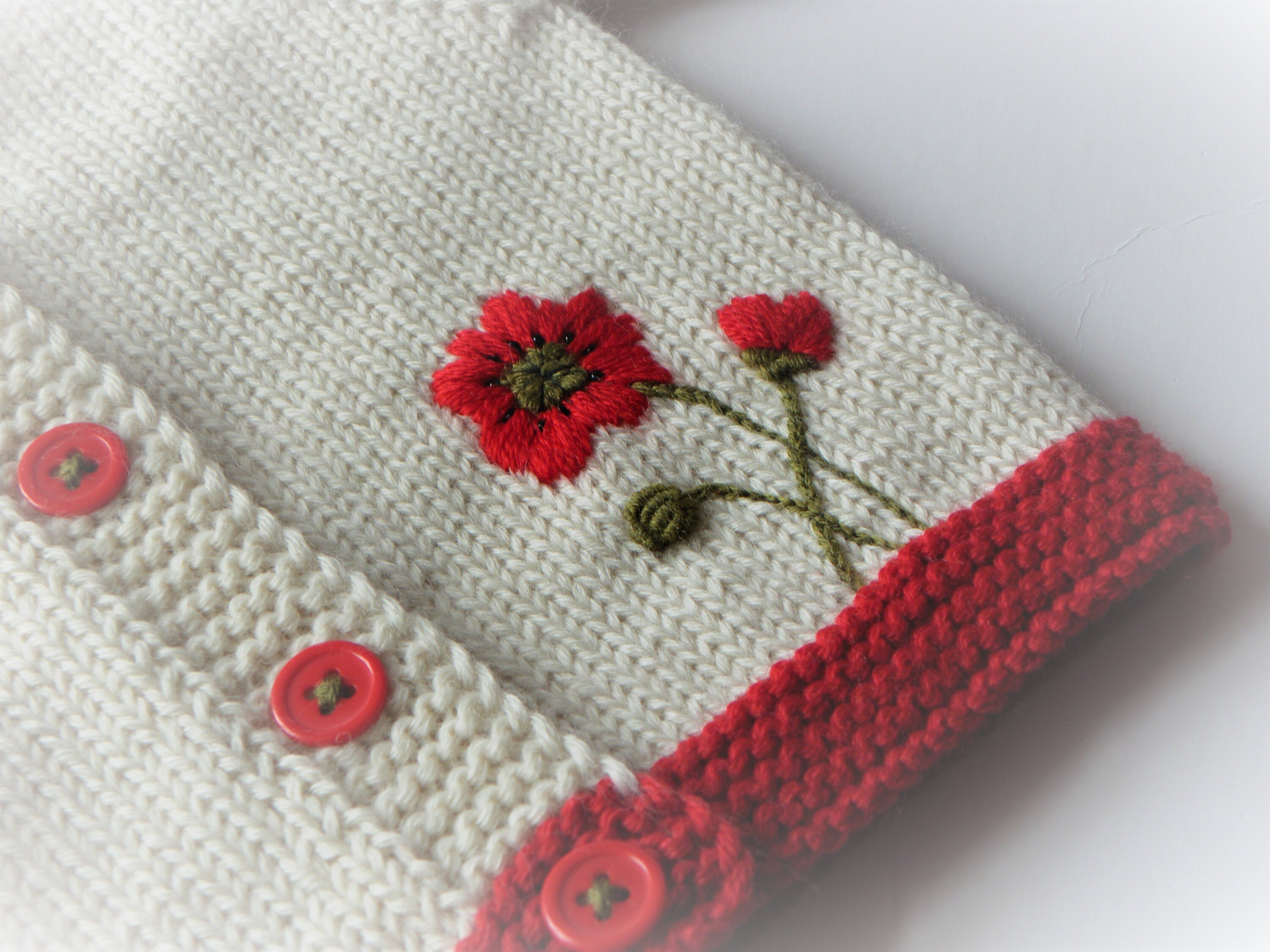 Poppy outfit poppy set knitted poppy set baby poppy hat and | Etsy