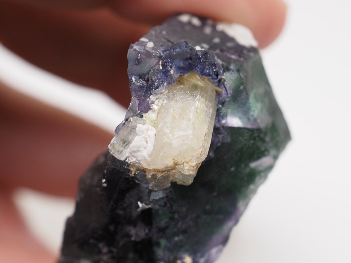 Fluorite Crystal Mineral Specimen From Erongo Mtns, Namibia - 45mm X ...