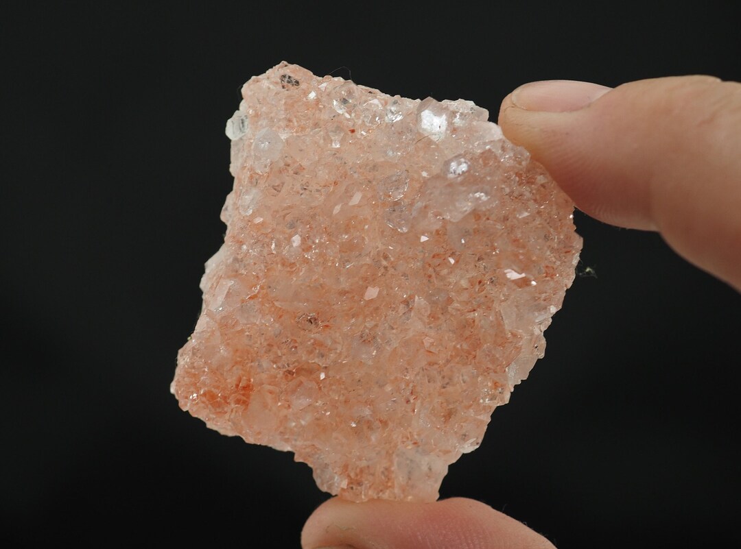 Pink Apophyllite Crystal Mineral Specimen From India - 42mm X 40mm X ...