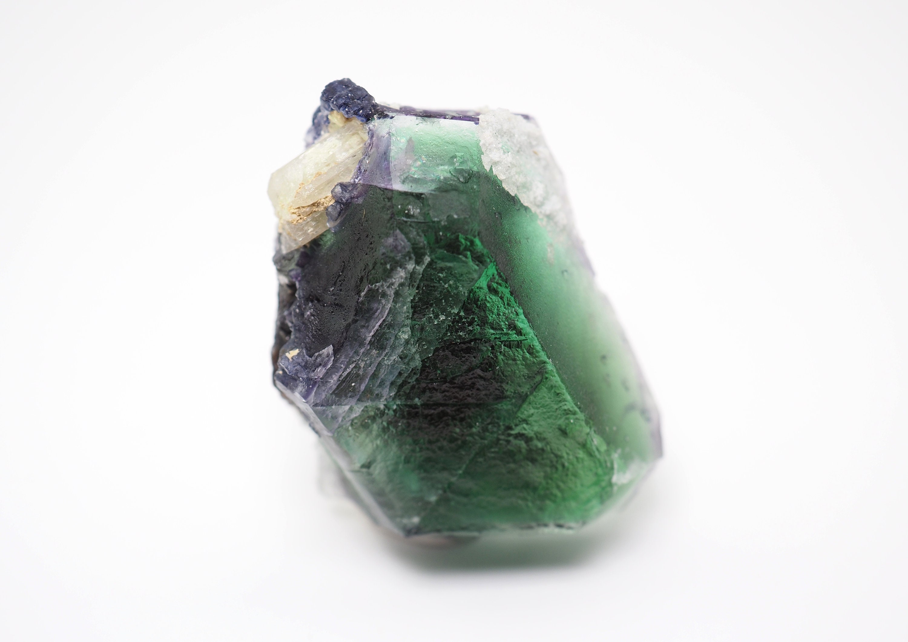 Fluorite Crystal Mineral Specimen From Erongo Mtns, Namibia - 45mm X ...