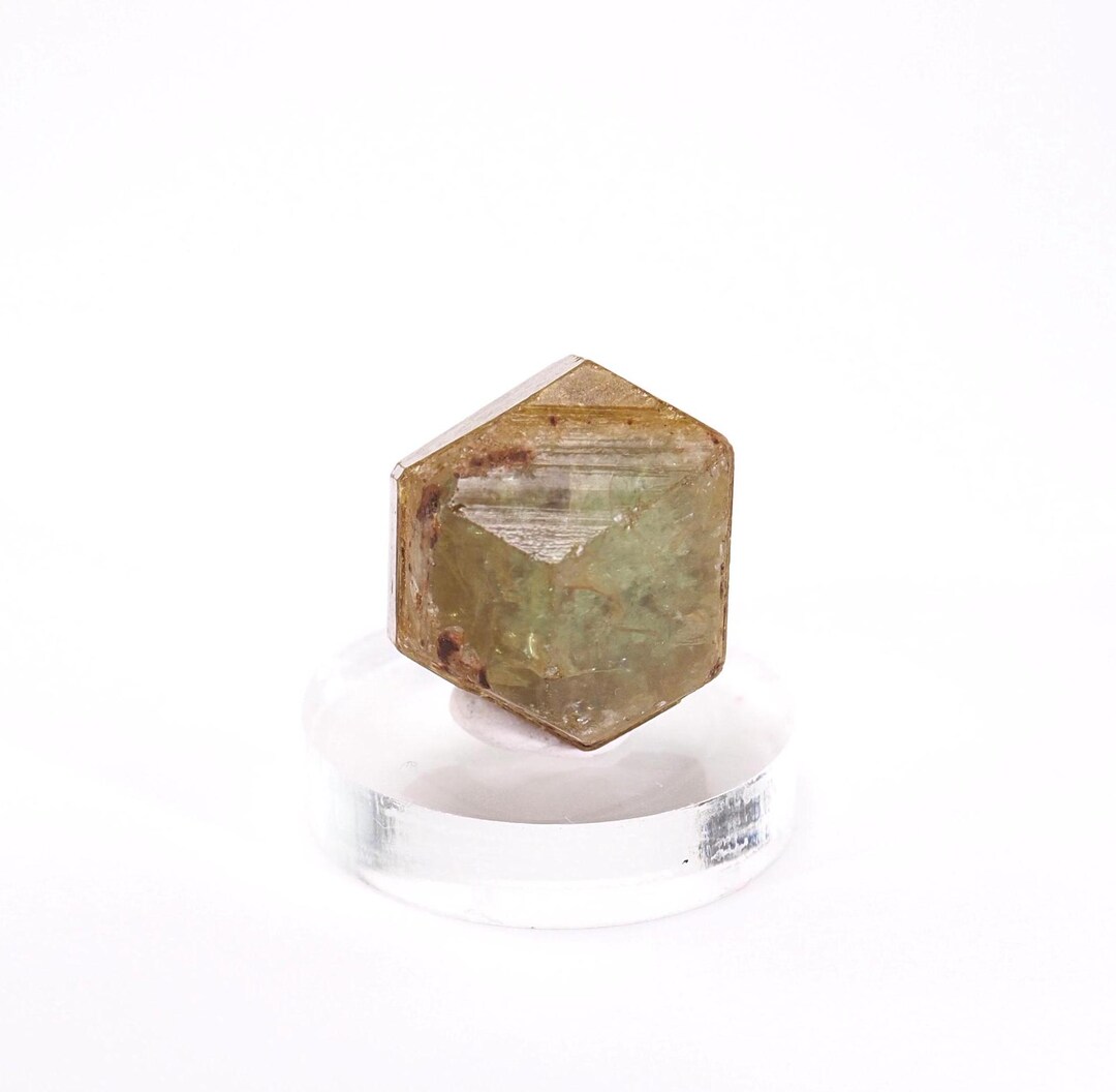Andradite Garnet Crystal Natural Stone Olive Green Raw Gem From Mali ...