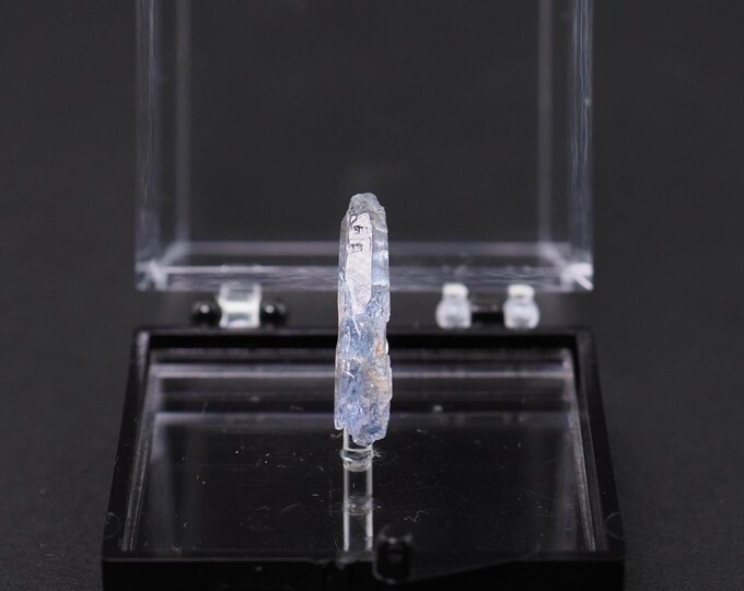 Jeremejevite Crystal Blue From Namibia Thumbnail Mineral Specimen Perky ...