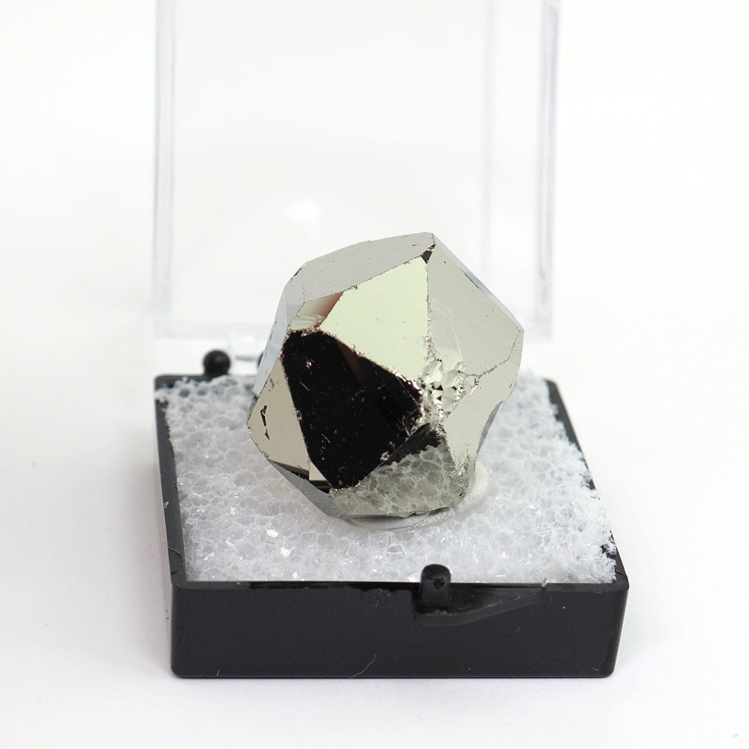 Pyrite Crystal Natural Specimen From Tanzania Perky Box Thumbnail Sized ...