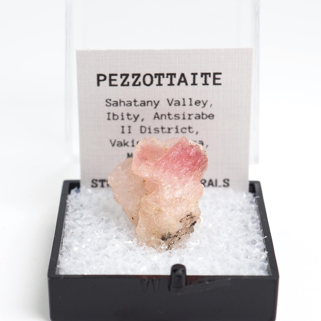 Pezzottaite Madagascar Thumbnail Mineral Specimen Perky Box - Etsy