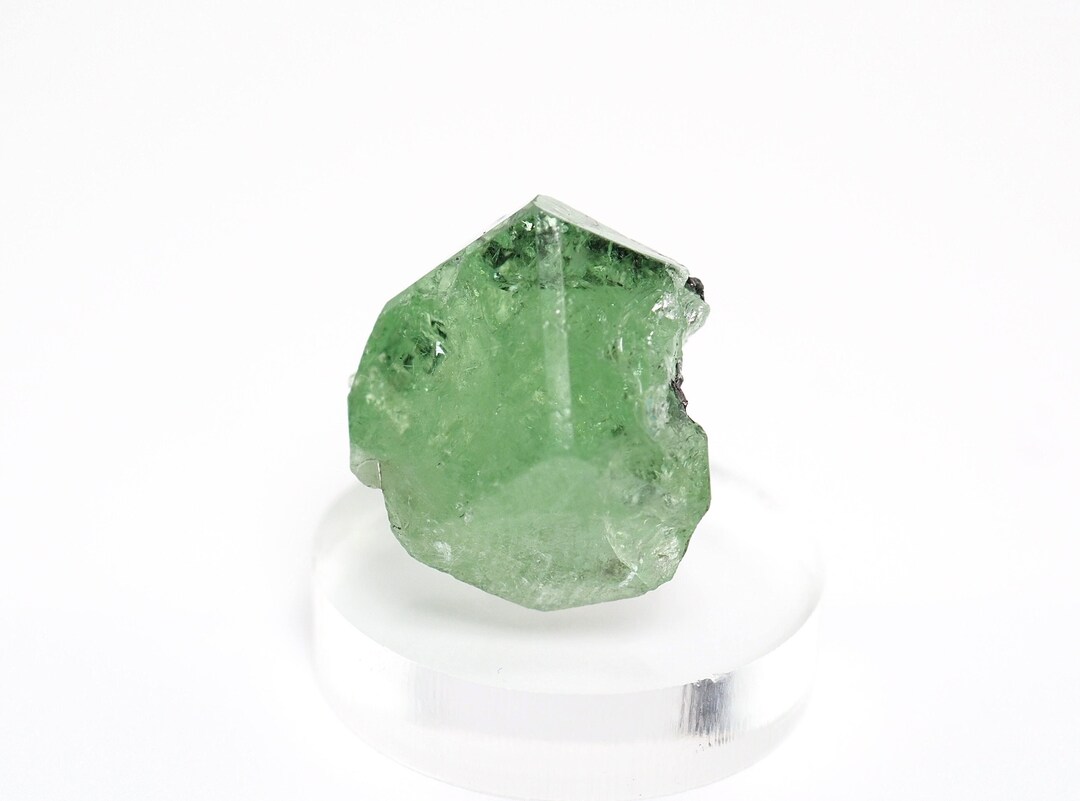 Grossular Garnet Crystal Tsavorite Raw Natural Gemstone From Tanzania ...