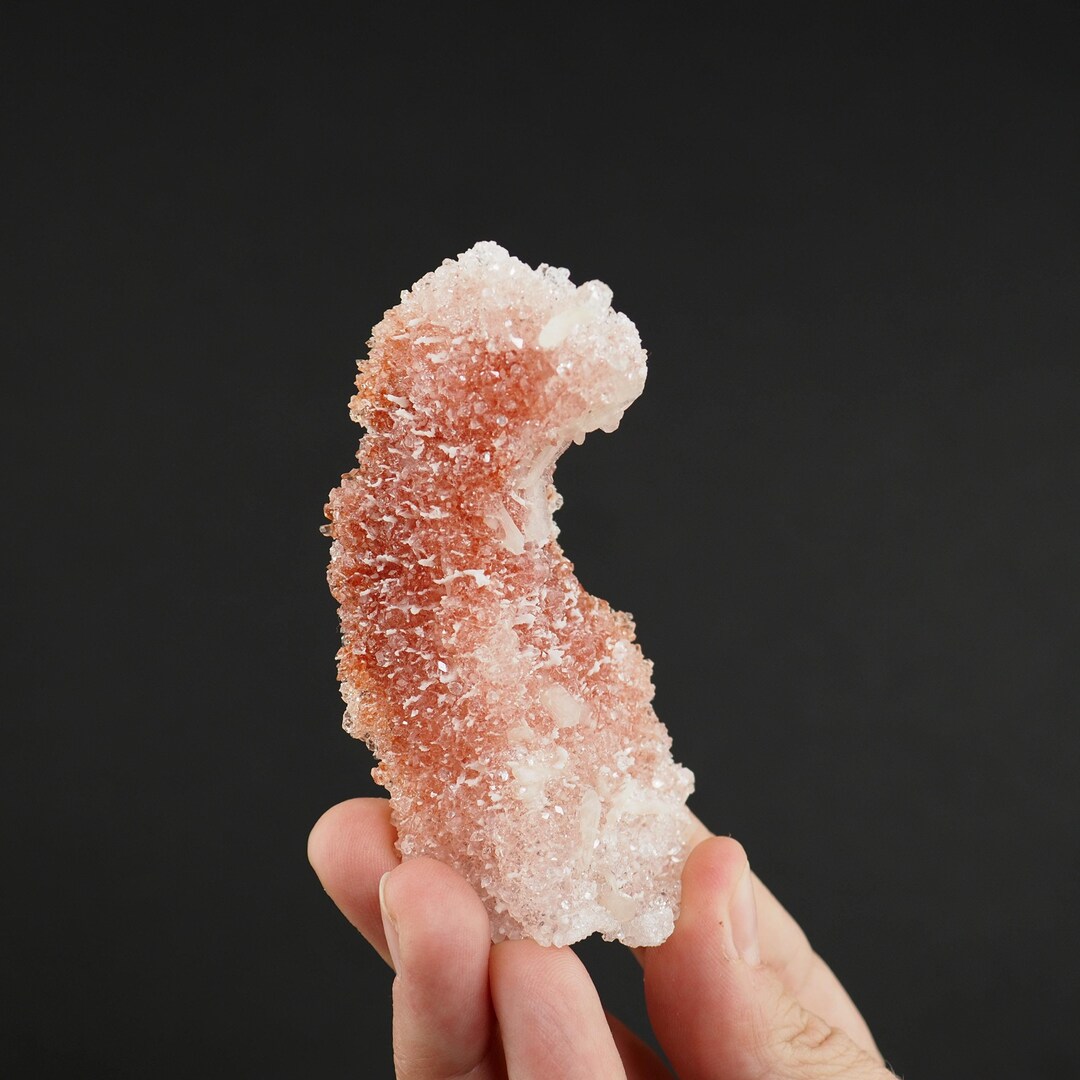 Pink Apophyllite From India Pink Crystals on Matrix Natural Mineral ...