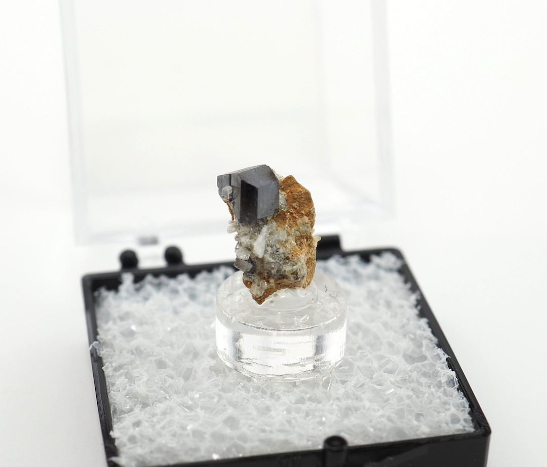 Anatase Crystal on Matrix From Pakistan Natural Perky Box Thumbnail ...