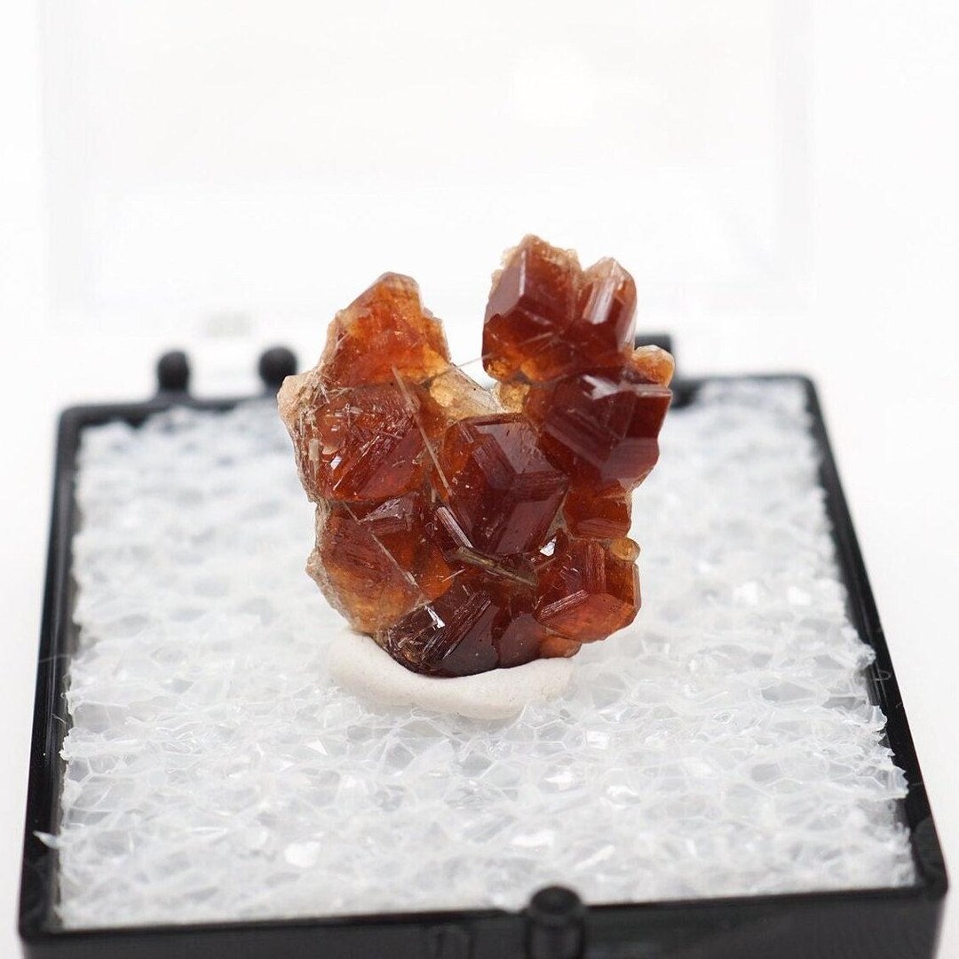 Grossular Garnet With Diopside Natural Specimen From Piedmont, Italy ...