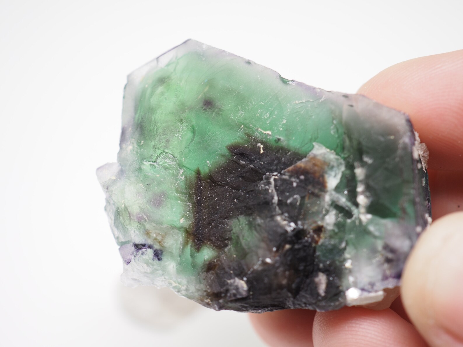 Fluorite Crystal Mineral Specimen From Erongo Mtns, Namibia - 45mm X ...