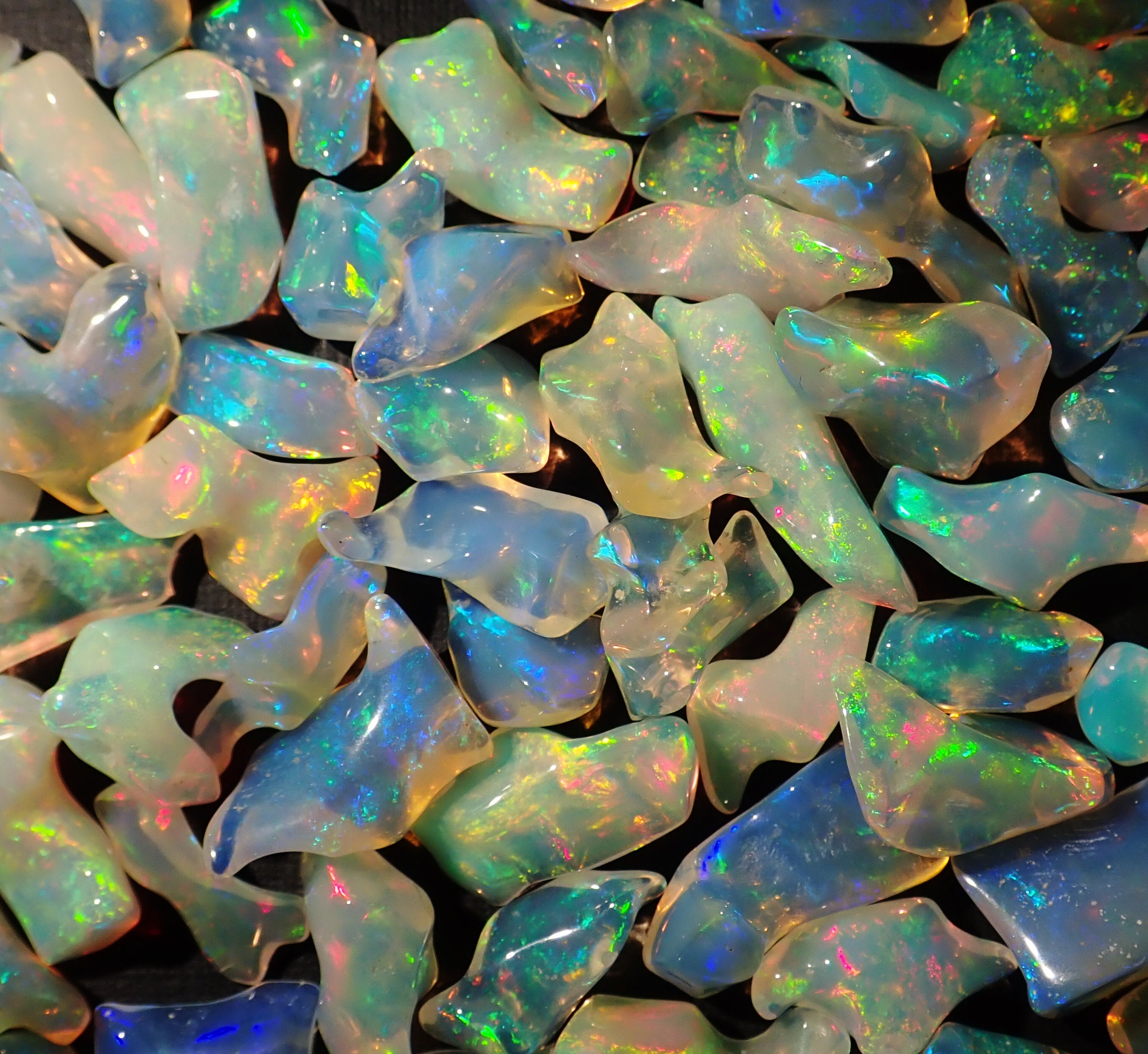 ONE Opal Polished Natural Stone From Ethiopia Choose Your - Etsy