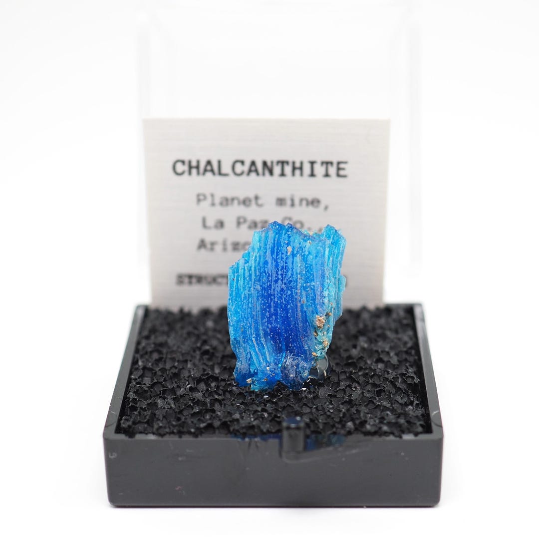 Chalcanthite Planet Mine, Arizona Crystal Natural Thumbnail Specimen ...