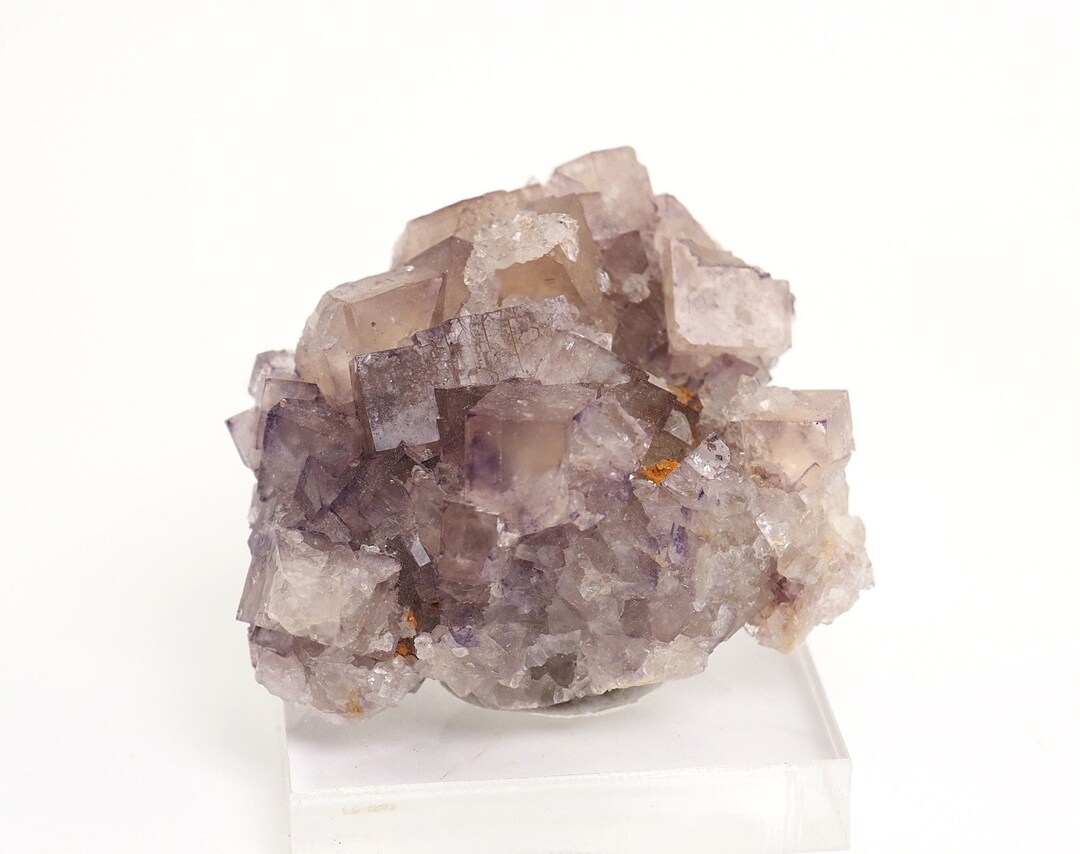 Fluorite Crystal Cluster From Quebec, Canada - 30mm X 34mm X 22mm ...