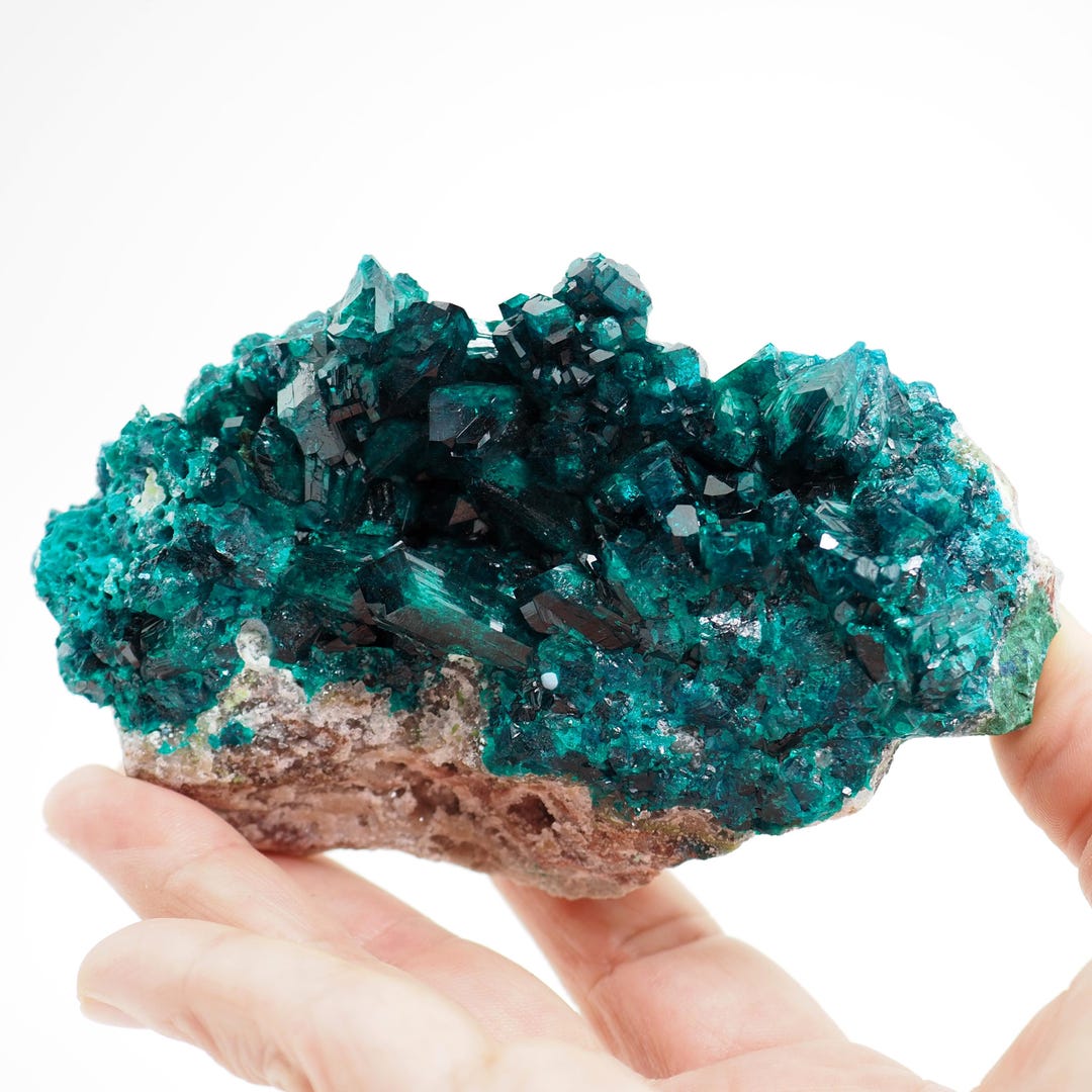 Dioptase Crystal Natural Mineral Specimen - Etsy