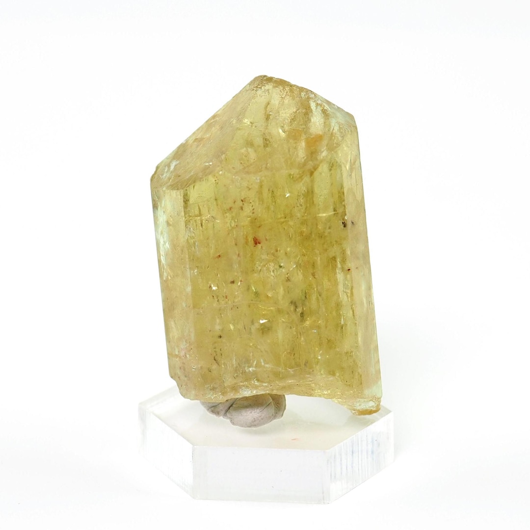 Yellow Apatite Natural Crystal Mexico Mineral Specimen - Etsy