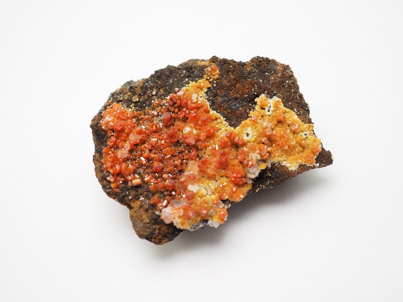 Home Décor Rocks & Geodes Natural Peruvian Vanadinite Cluster with ...