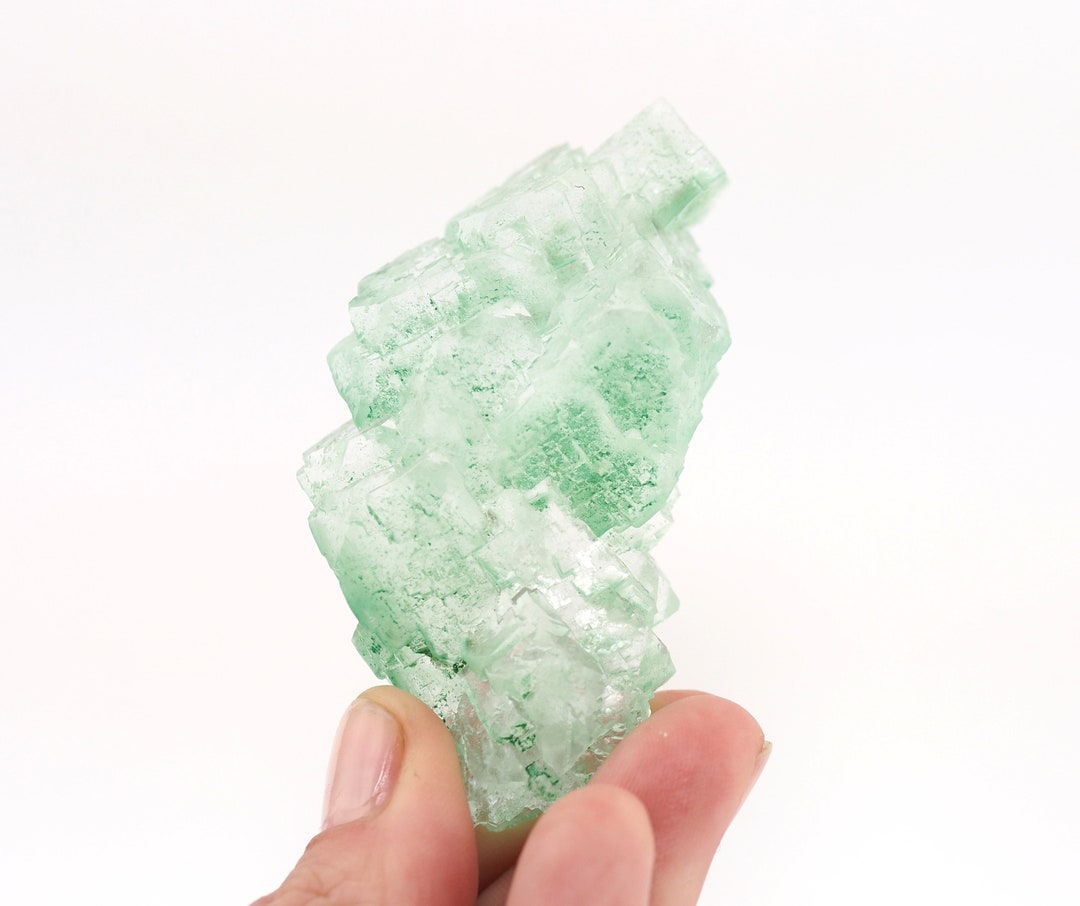 Halite Crystal Mineral Specimen From Rudna Mine, Poland - 60gm / 70mm X ...