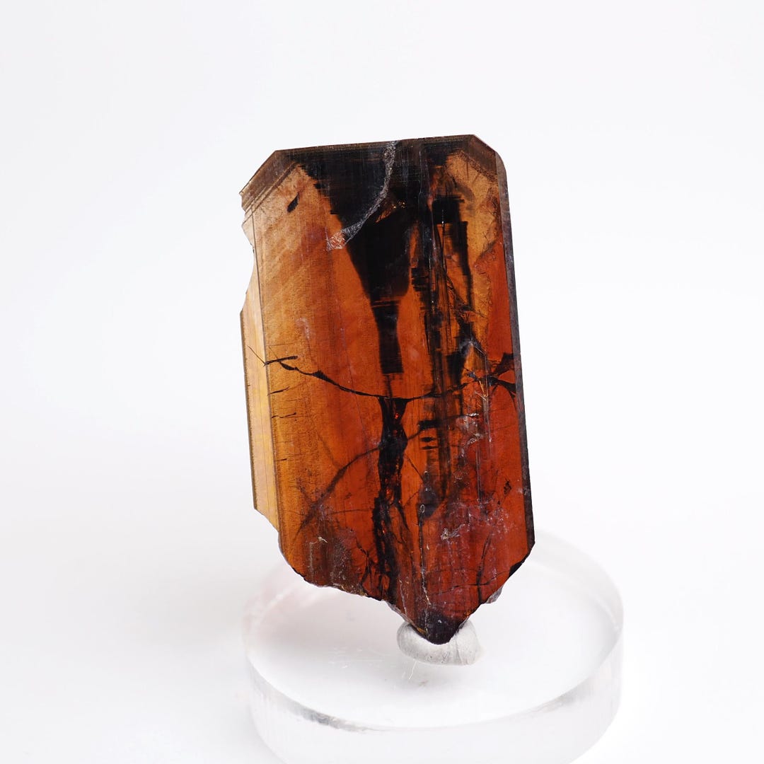 Brookite Crystal From Pakistan Natural Stone Mineral Specimen - 29mm X ...