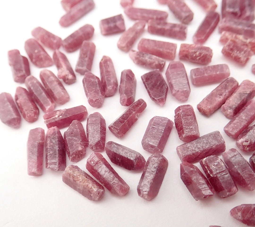 ONE Ruby Crystal Natural Small Stone From Madagascar - Select Your Size - Rubies Raw Stones ...