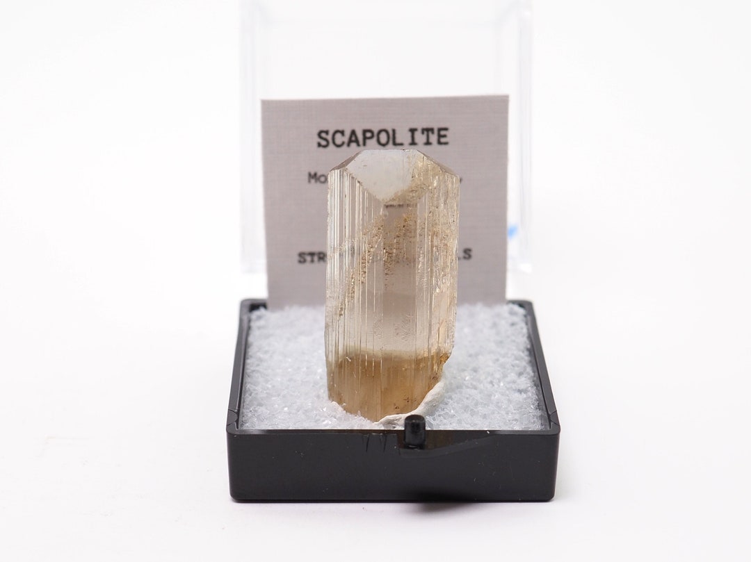 Scapolite Crystal Yellow Natural Gemstone From Madagascar Thumbnail ...