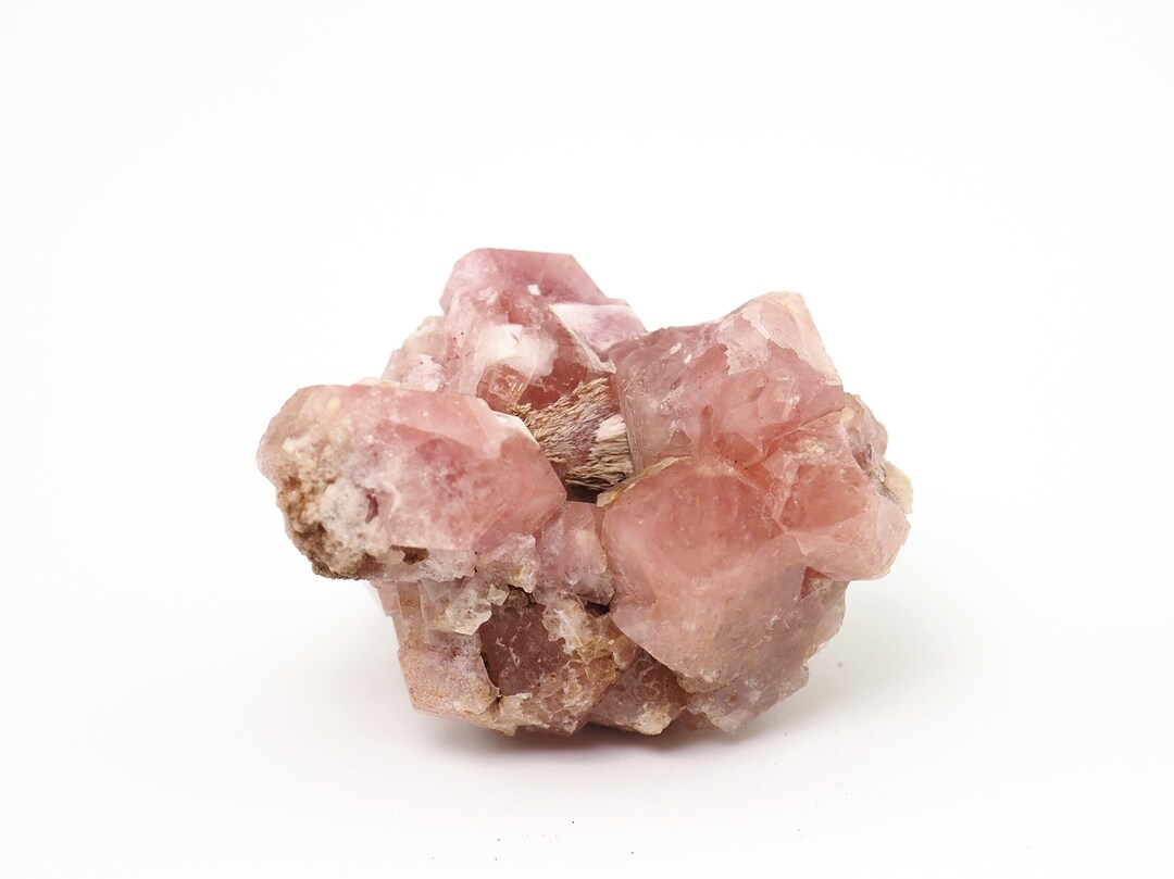 Pink Grossular Garnet Natural Crystal Mineral Specimen From Mexico 45mm ...