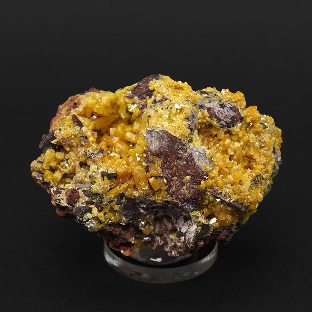 Mimetite Mineral Specimen From Mindouli, Republic of Congo Crystals ...