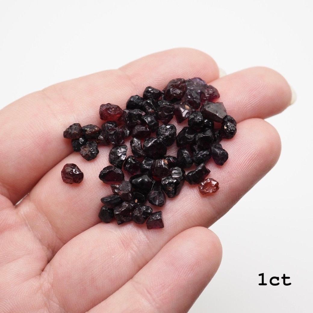 Raw Pyrope Garnet Crystal: Red Anthill Gemstone From Arizona - Etsy